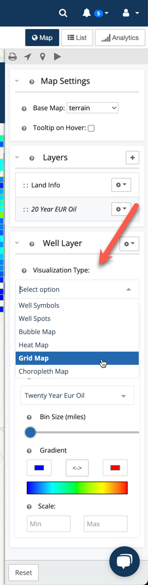 How do I create property grid maps?