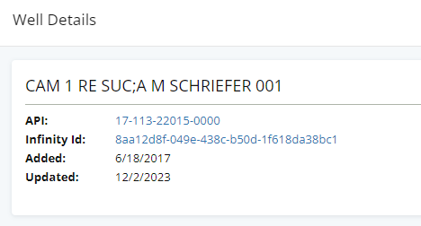 What is an Infinity ID?