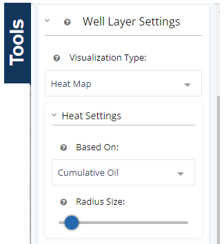 How do I customize my well spots to other visualization types?