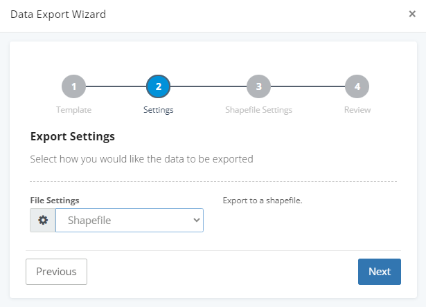 Can I export well spots to a shapefile?