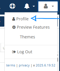 How do I change the email address associated with my account?