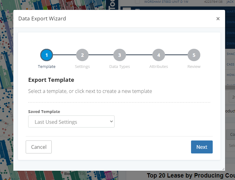 Where do I locate the Data Export Wizard?