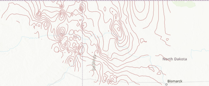 What is an isopach map?